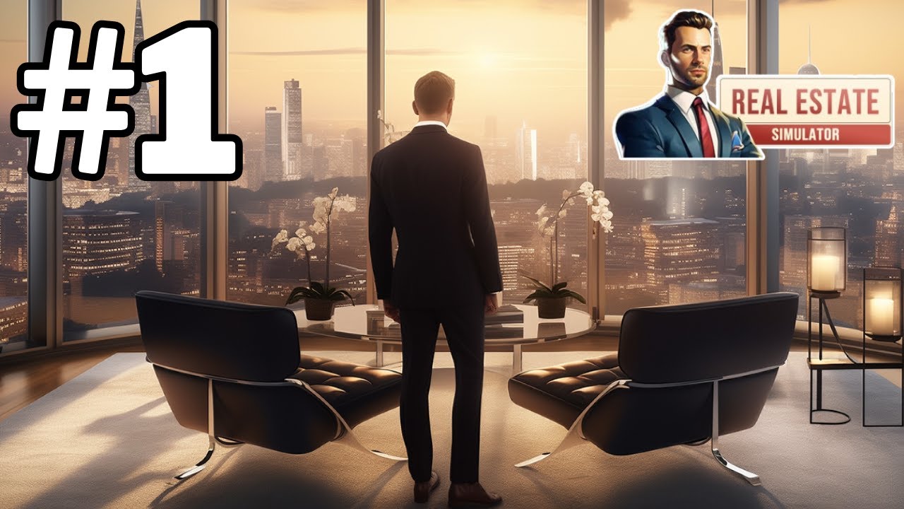 I BECOME ESTATE AGENT | REAL ESTATE SIMULATOR #1 - YouTube