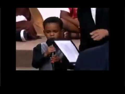 Young kid preaching, pretty amazing - YouTube