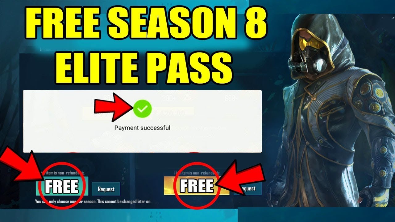HOW TO GET SEASON 8 ELITE ROYALE PASS ? SEASON 8 ELITE PASS IN PUBG ...