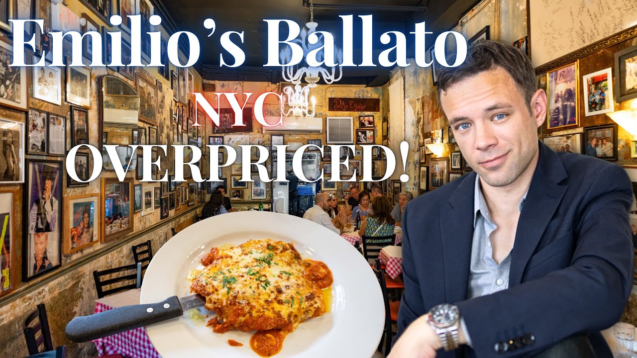 Eating at Emilio’s Ballato. NYC. A Celebrity Hot Spot and OVERPRICED ...