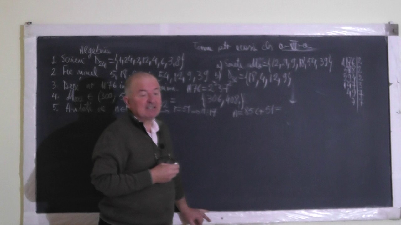 1270 Divizori Multipli Criterii de divizibilitate Descompunerea unui ...