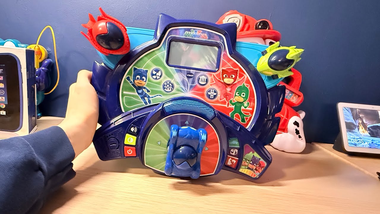 VTech PJ Masks Super Learning Headquarters - Part 1 - YouTube