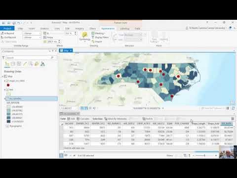 Calculating new columns in ArcGIS Pro - YouTube