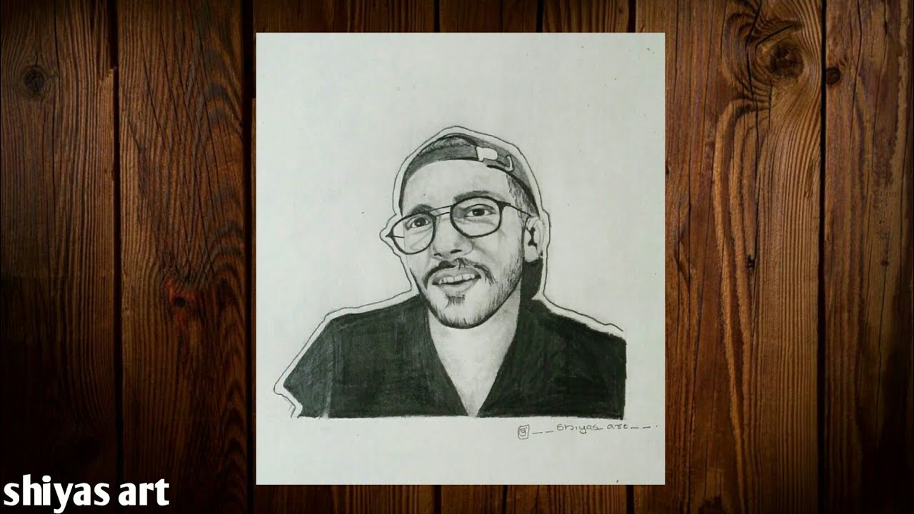 How to draw a face, arjun sundaresan # malayalam tiktok #art chanel ...
