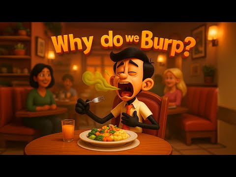 Why do we Burp? | #aumsum #kids #education #science