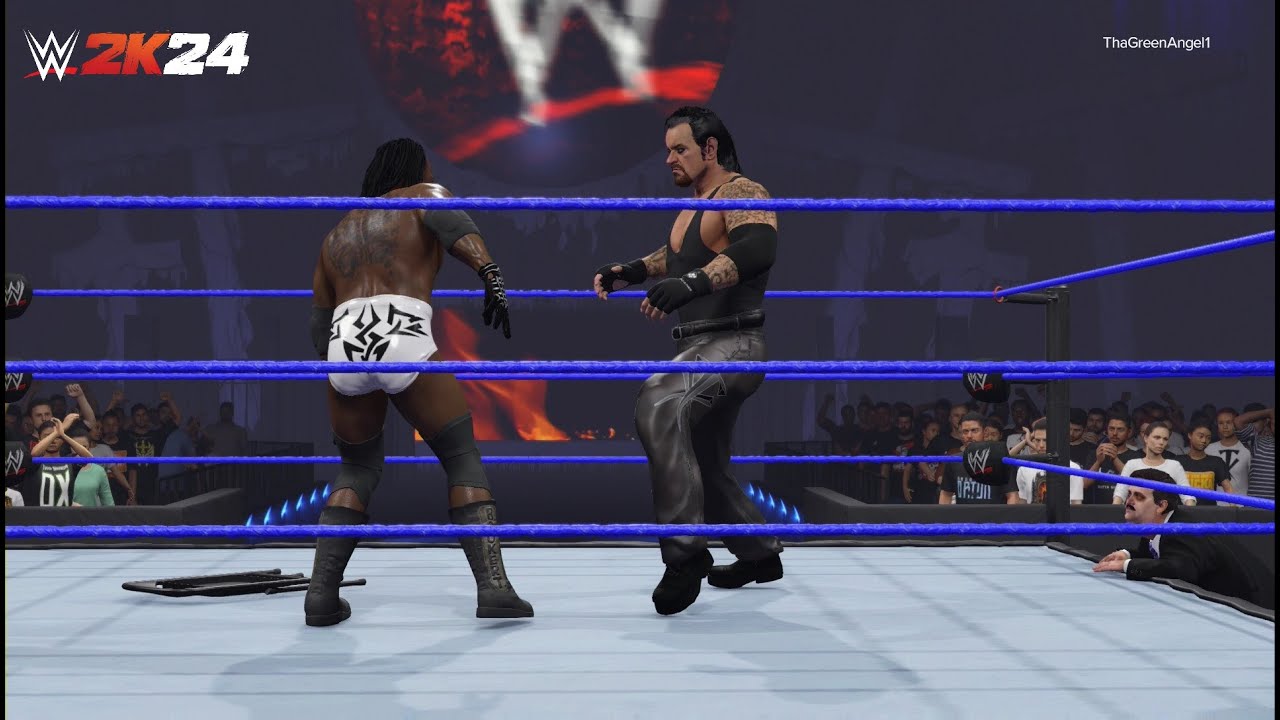 WWE 2K24 - The Undertaker vs. Booker T. | Judgement Day '04 - YouTube