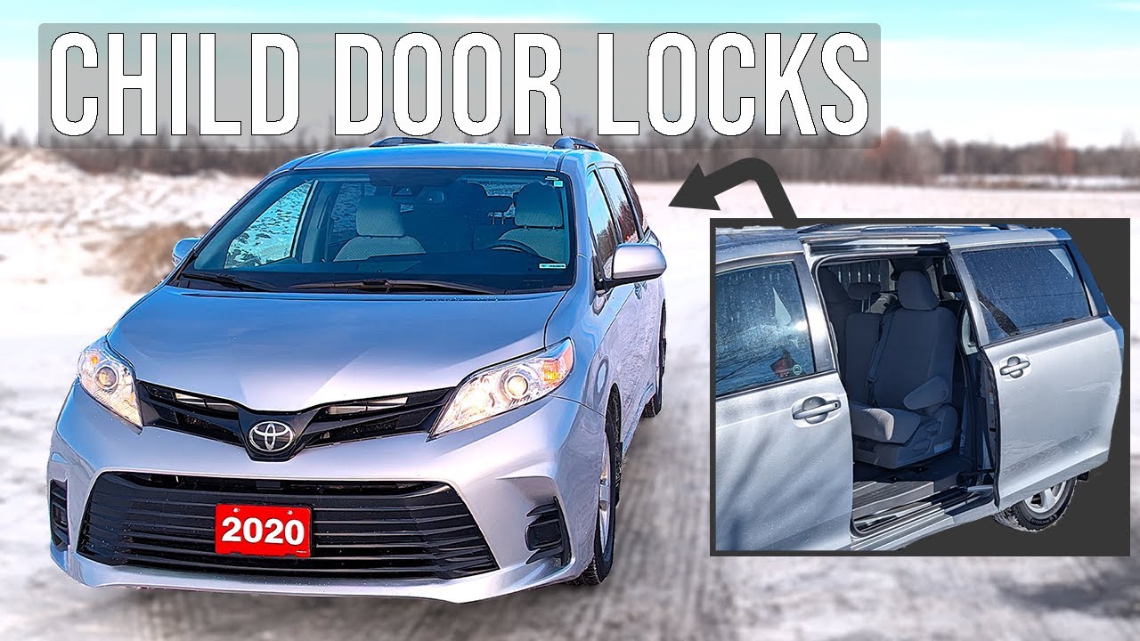 How to use Child Lock - Toyota Sienna (2011-2020) - YouTube