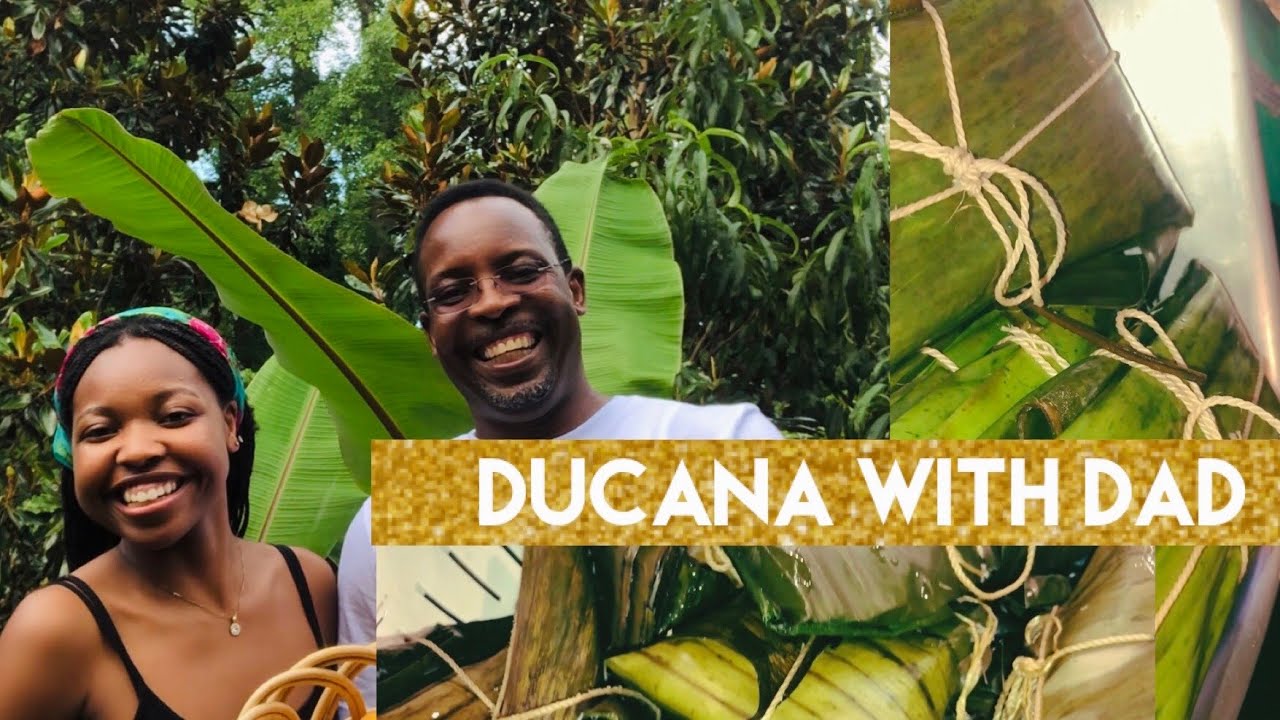 Ducana with Dad : making Caribbean food - YouTube