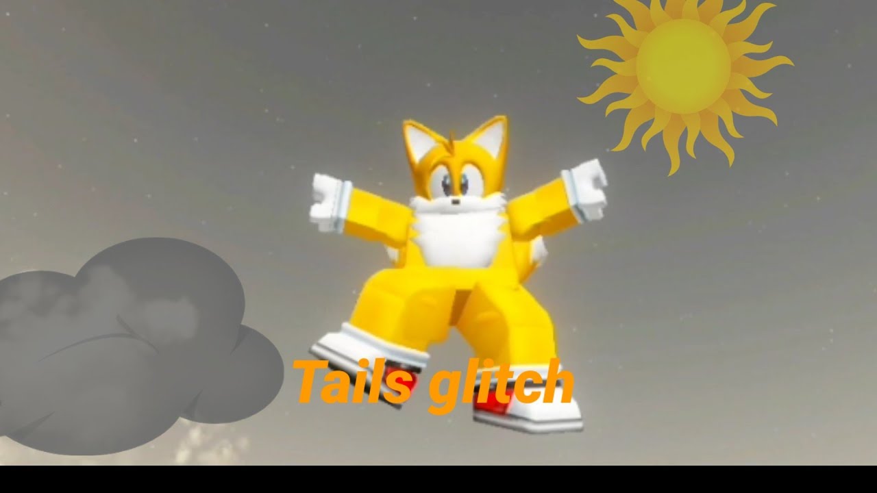 Tails fly glitch |Sonic Simulator| - YouTube