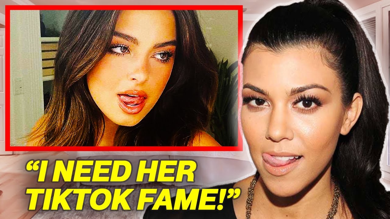 Kourtney Kardashian Finally Speaks on Addison Rae's Friendship - YouTube