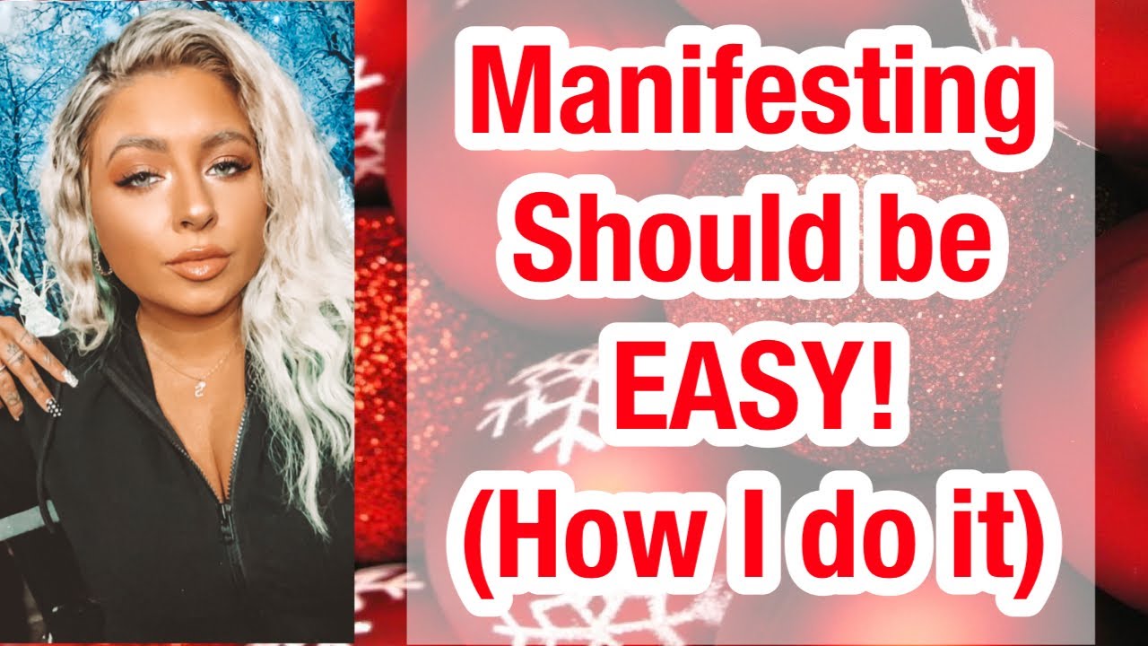 How I Manifest Everything Quickly & Easily - YouTube