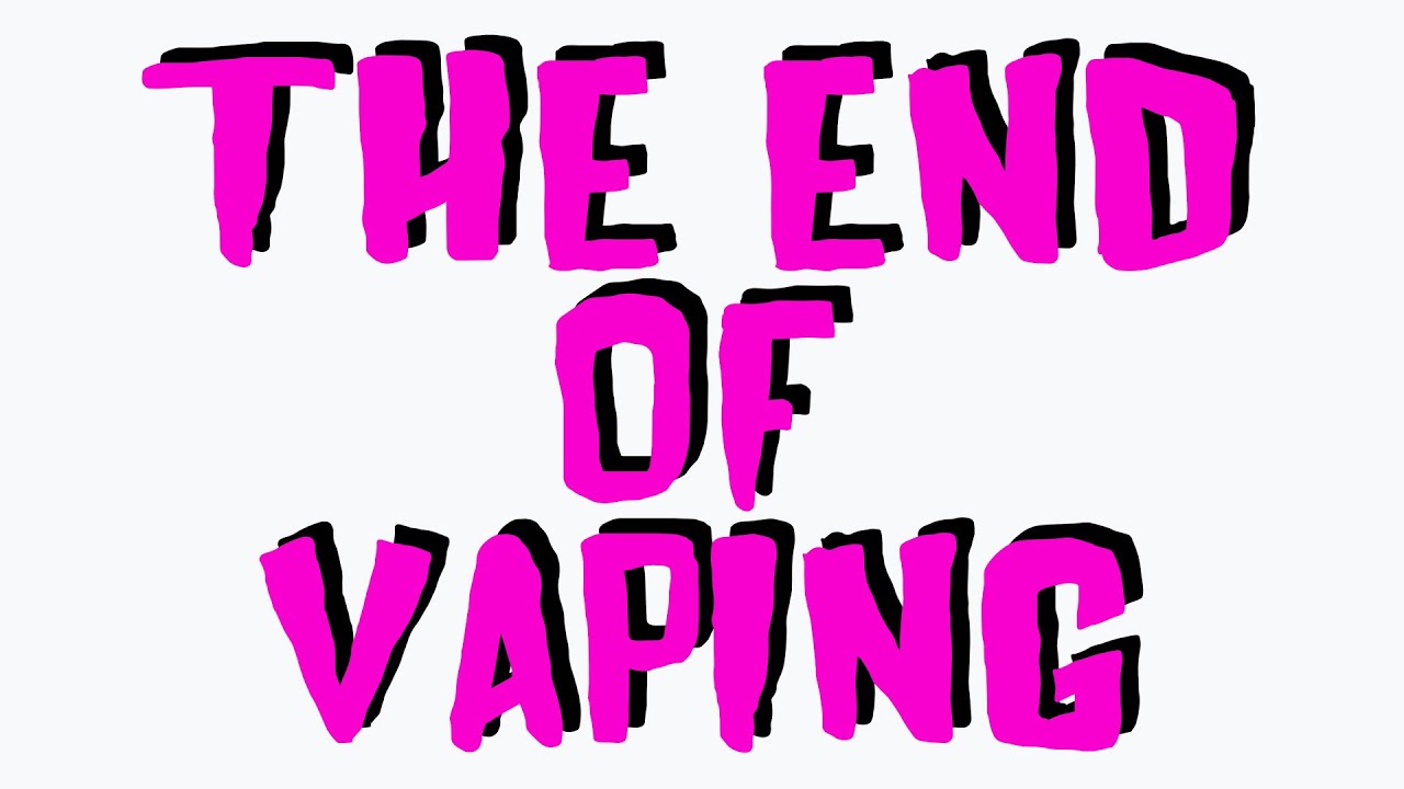 The End of Vaping in Australia - YouTube