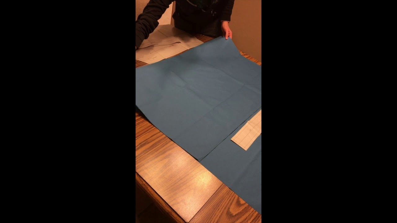 Step 1: Cutting and layout and pinning - YouTube