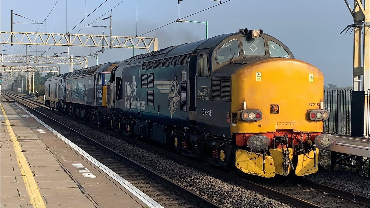 The Class 37 in Action | Unseen Footage 2021 - YouTube