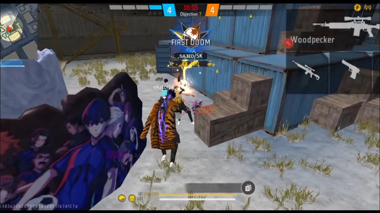 Free Fire Gaming 1v1 Custom One Tap || Mobile Player one Tap Jump ...