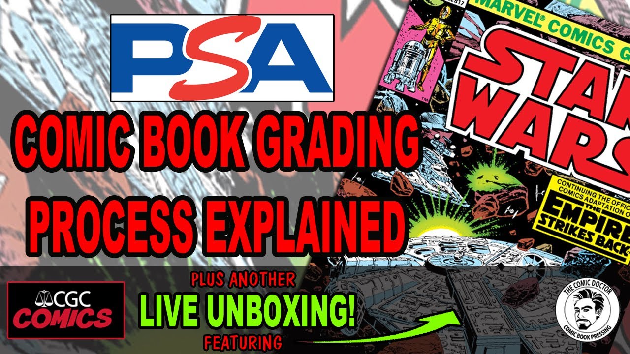 COMIC BOOK UNBOXING! PSA COMIC BOOK SUBMISSION NEWS! - YouTube