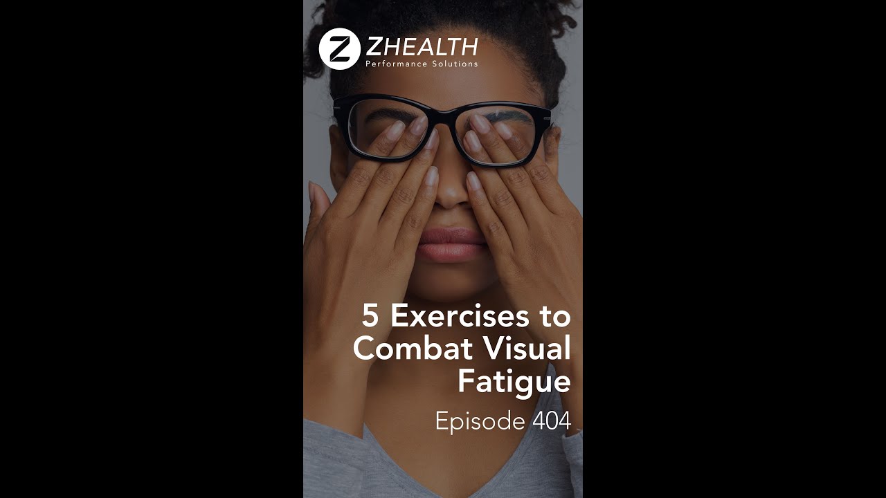5 Exercises to Combat Visual Fatigue - YouTube
