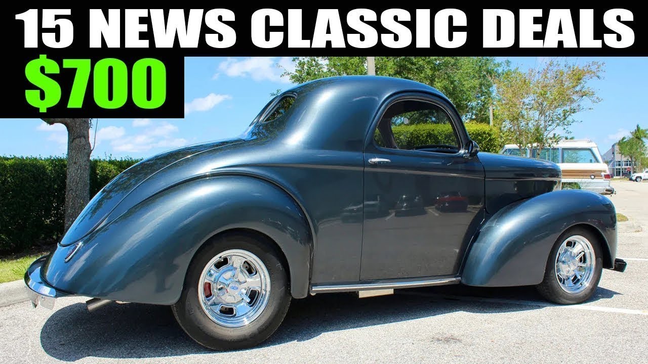 15 Cheap classic cars for sale by owner - YouTube