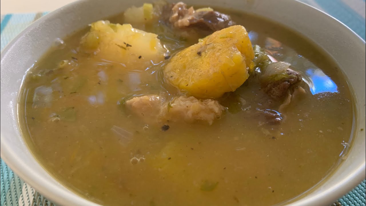 Sopa de pecho , Dominicana - YouTube