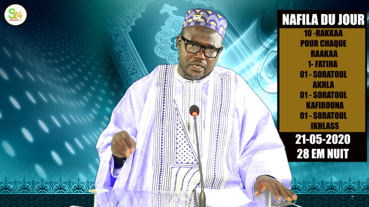 Nafila du jour: 28éme nuit du Ramadan 2020 - YouTube