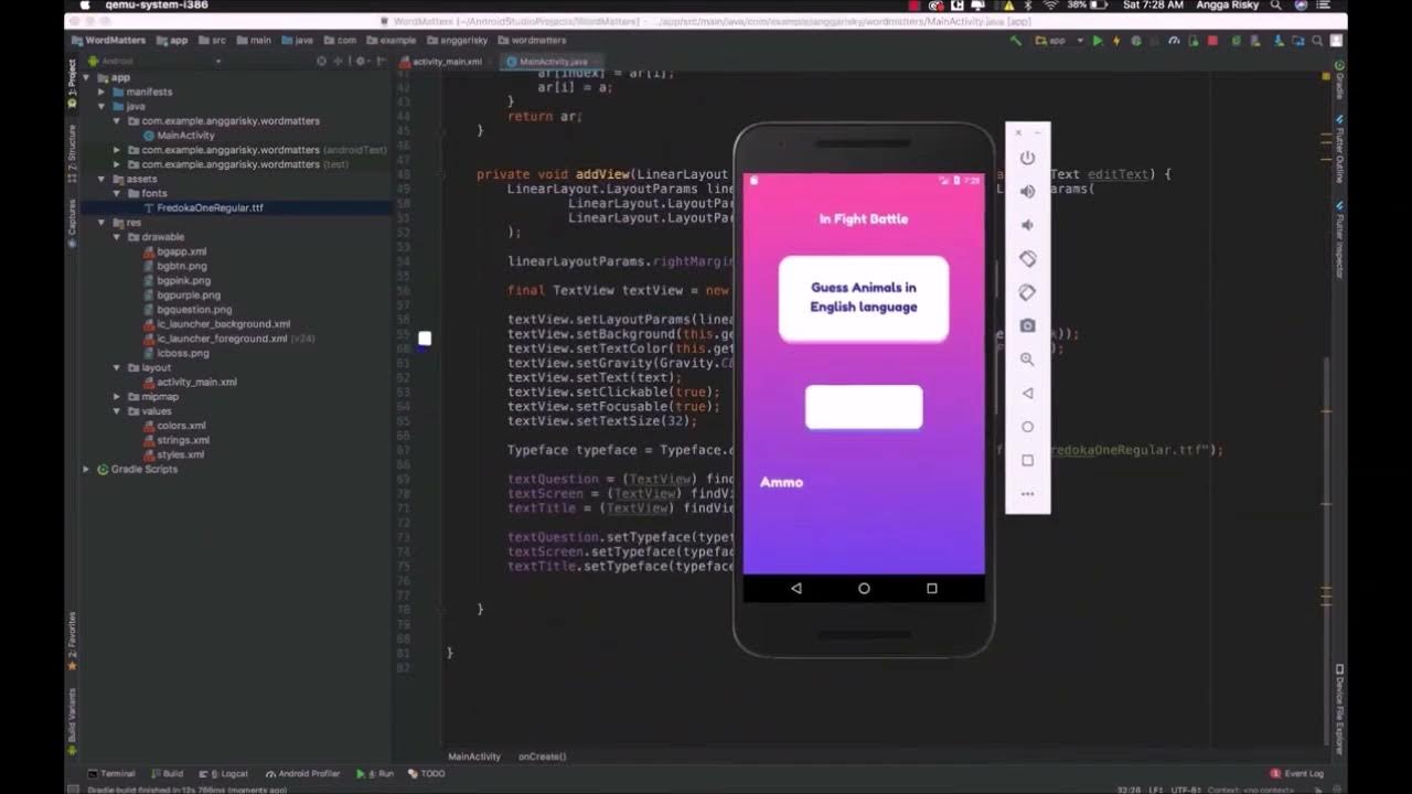 OIBSIP-Intern-Pinaki-QUIZ-APPLICAION-ANDROID-Task-4 - YouTube