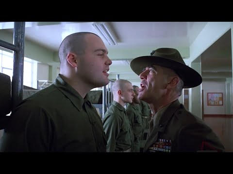 Komutan Askerin Psikolojisini Bozuyor.-Full Metal Jacket(Türkçe Dublaj)