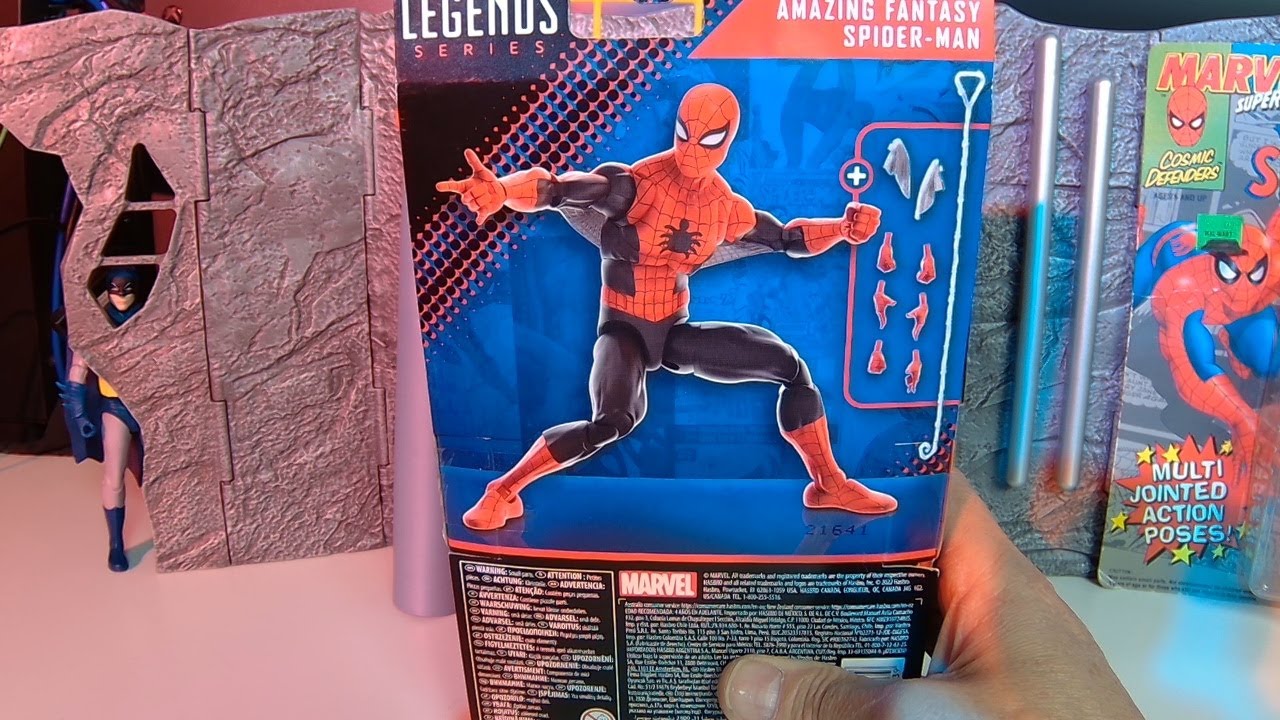 Amazing Fantasy Spider-Man Paint app quality control unboxing!!! - YouTube