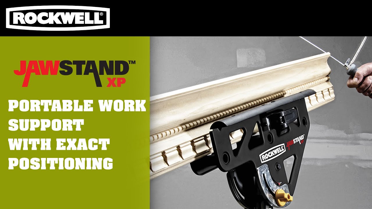 JawStandXP Portable Work Support with Exact Positioning - YouTube