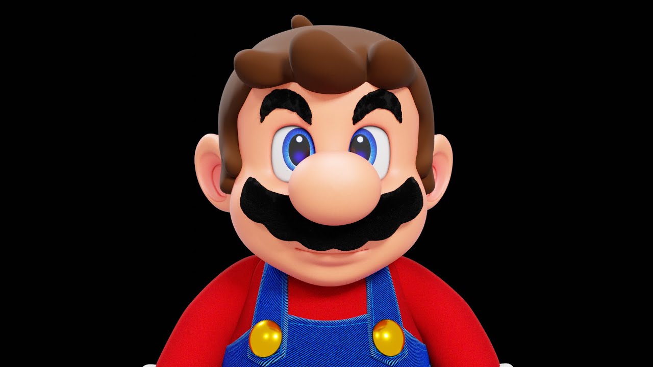 Mario Expressions Test (BLENDER) - YouTube