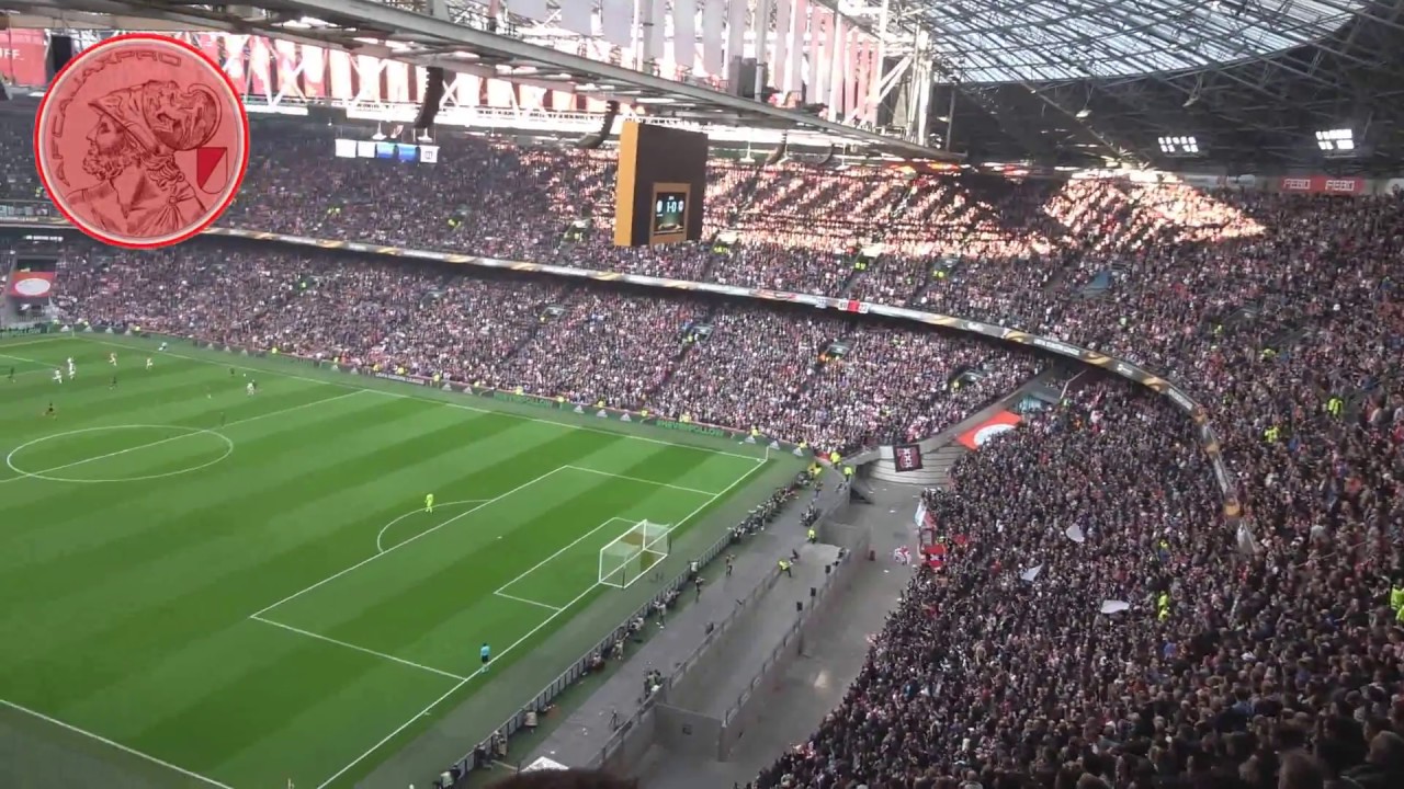 Ajax - Olympique Lyon ( 4-1 ) 3-5-2017 | Juichen Na 1e Goal Traore ...