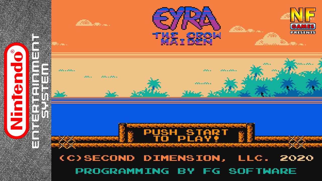 Eyra, the Crow Maiden. NES [No Damage Walkthrough (Best End)] - Famicom ...
