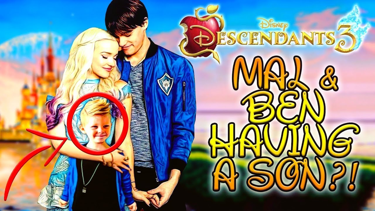 DESCENDANTS 3 🍎 Mal and Ben HAVE A BABY SON?! 👶 Fan Speed Edit - YouTube