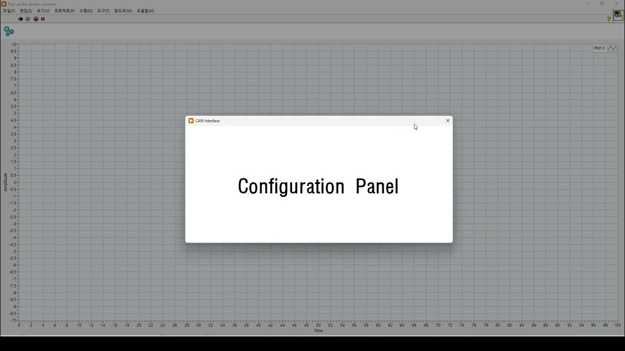 LabVIEW | Popup darkens the screen - YouTube