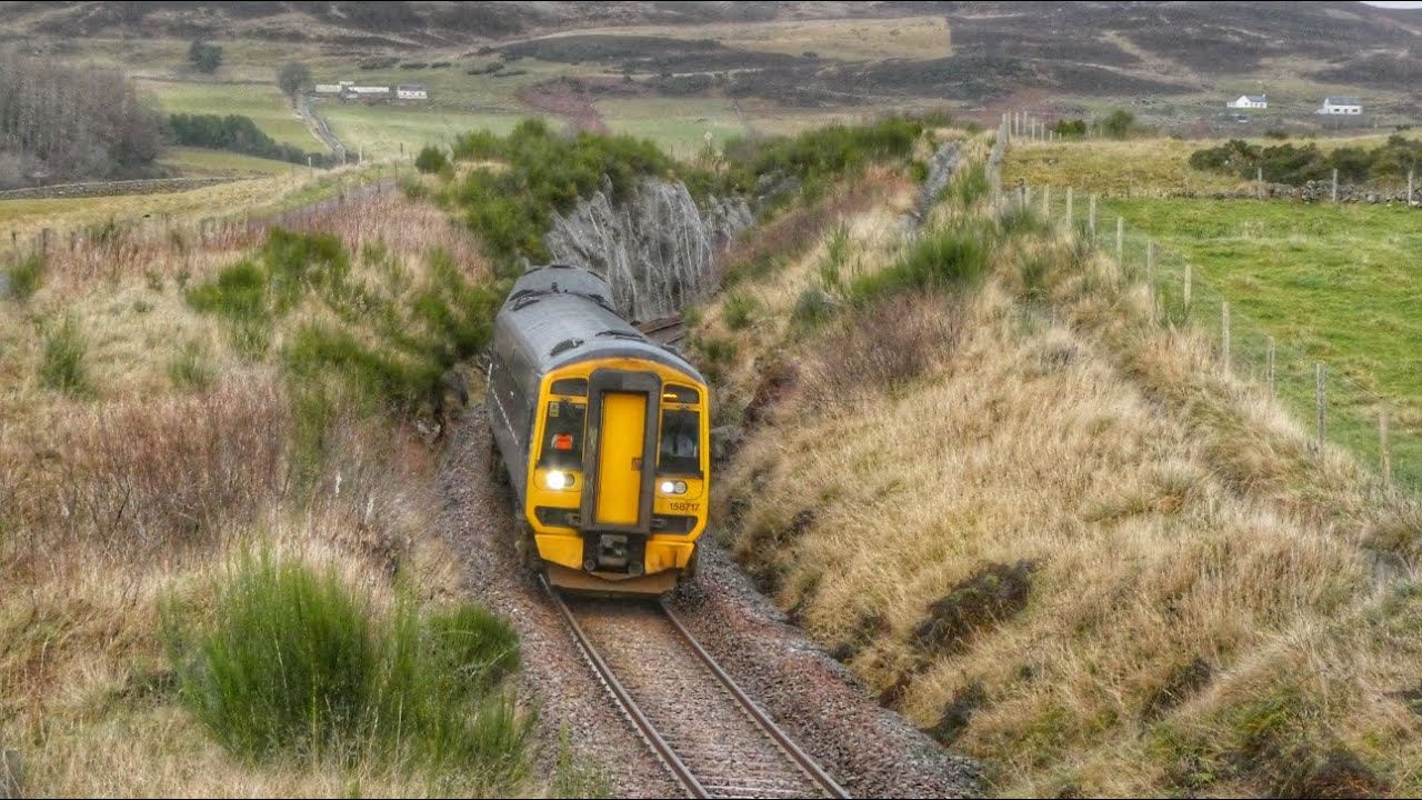 A few days on the Far North Line! - YouTube