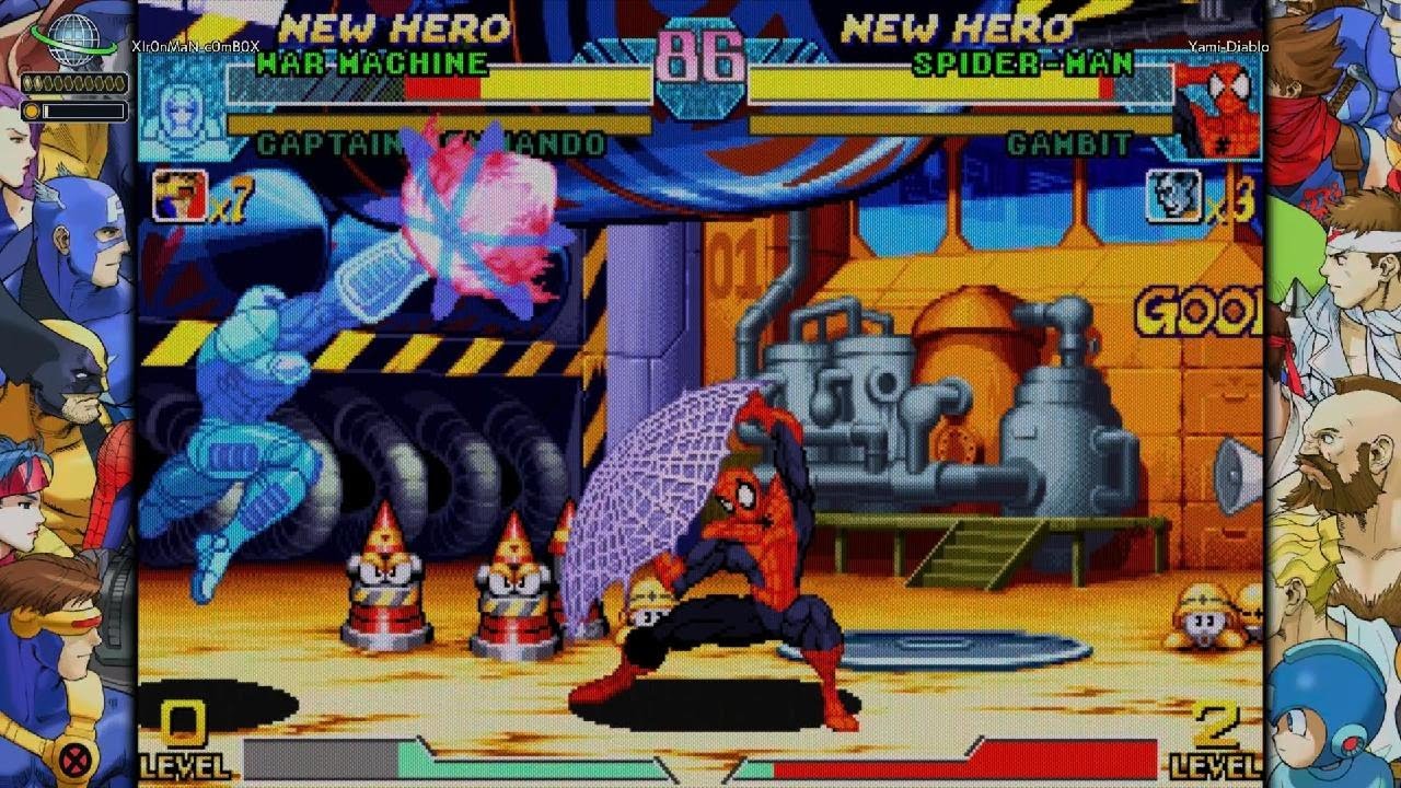 Marvel vs. Capcom Online: XIr0nMaN-c0mB0X 🆚 Yami-Diablo (Part 1) - YouTube