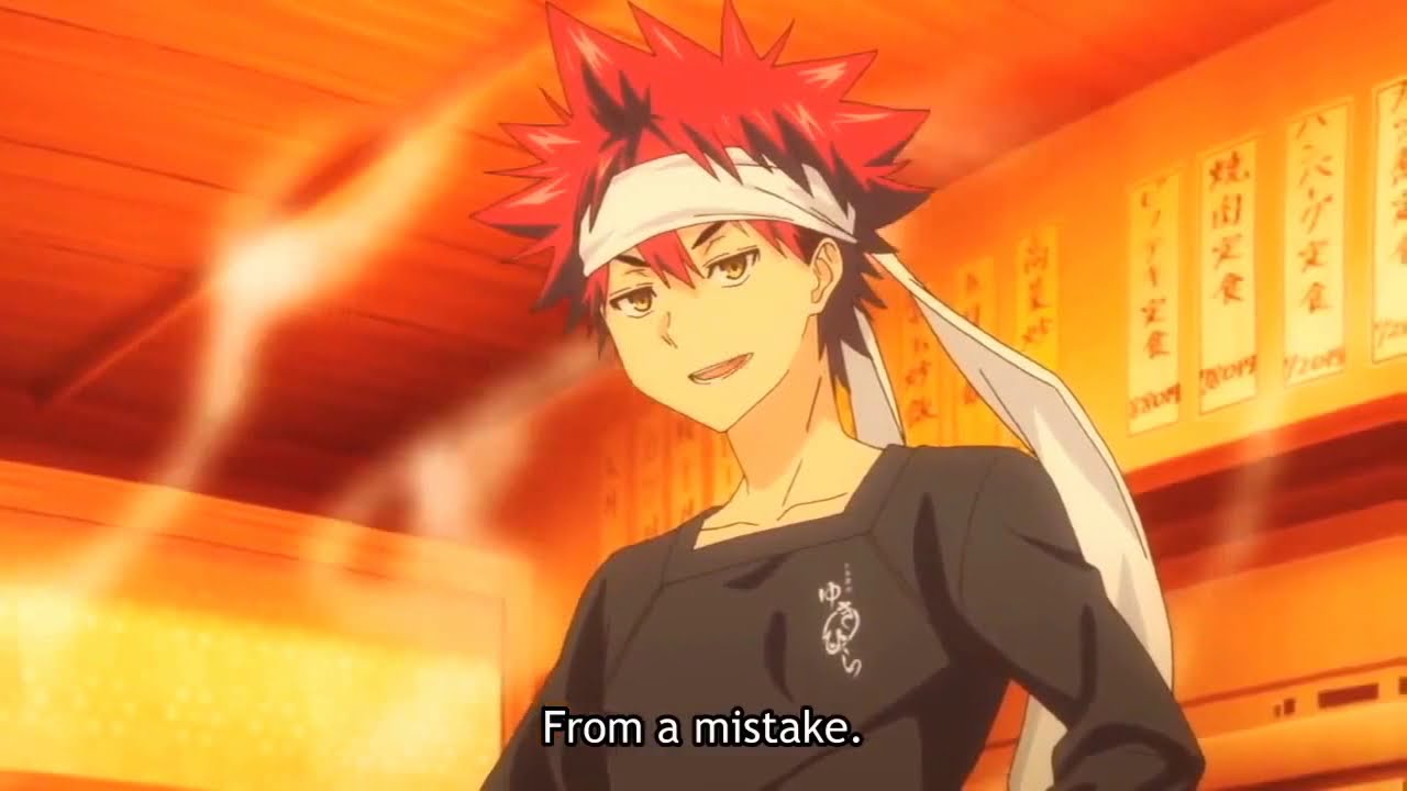 Shokugeki no Soma all cooking. Part 1 - YouTube
