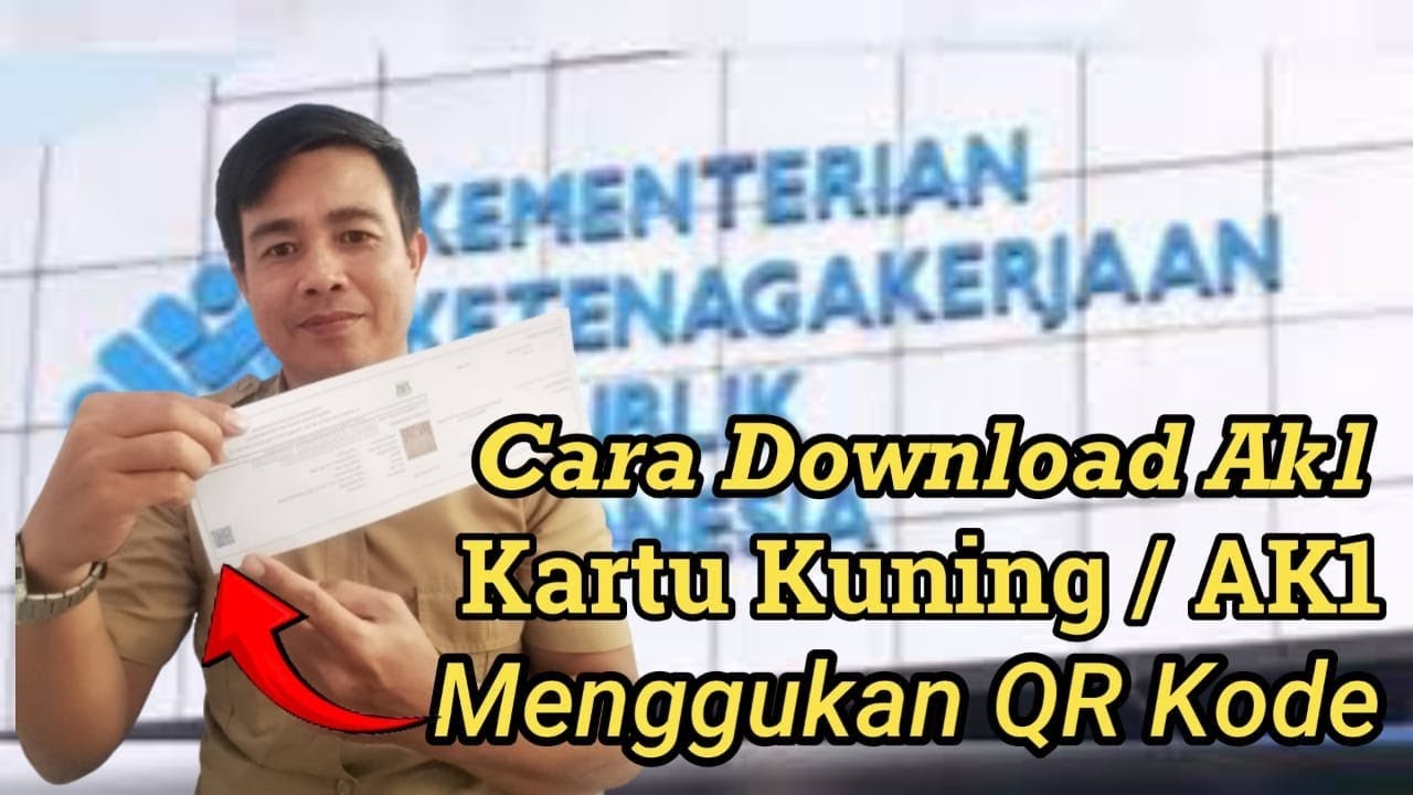 Daftar Kartu Kuning Online dan Download Kartu Kuning Menggunakan QR ...