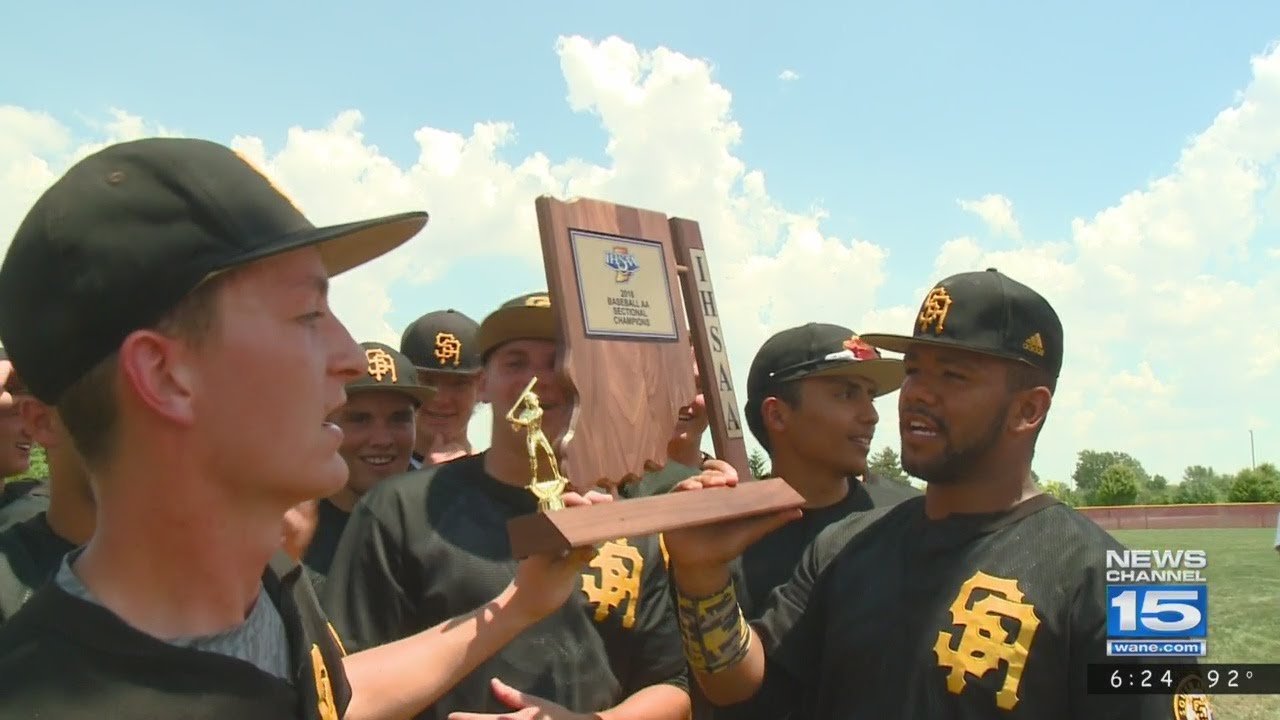 South Adams defeats Bluffton 7-3 for 2A sectional baseball title - YouTube