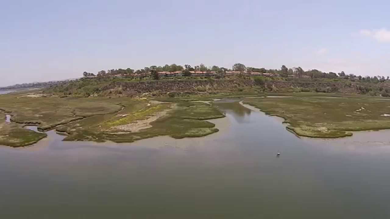 Newport Beach Upper Back Bay Preserve - Scenic Aerial Flight - DJI ...