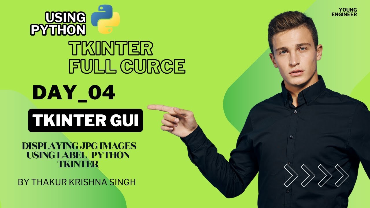 Displaying Images Using Label | Python Tkinter GUI ( DAY_04 ) - YouTube