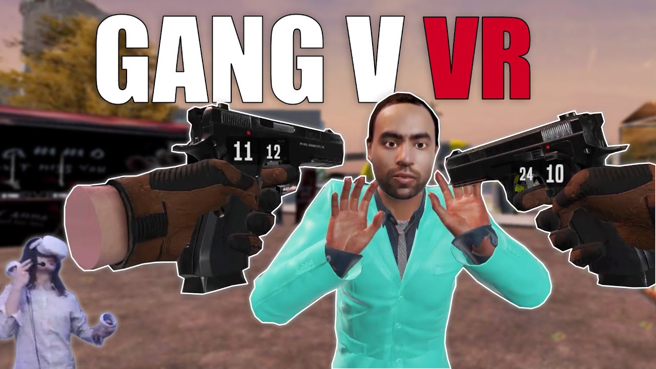 Gang V VR Battle Royale goes Horribly Wrong | Airlink - YouTube