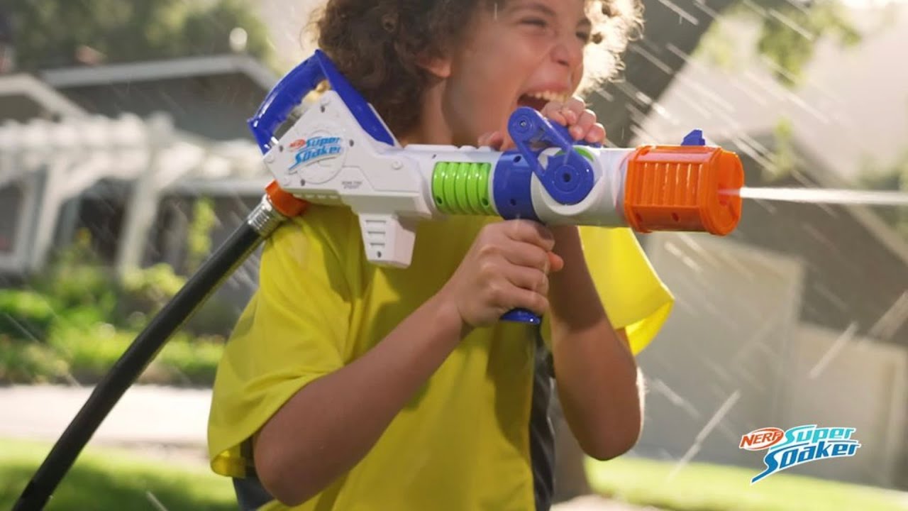 NEW NERF Super Soaker Hydroburst Hose Blaster | NONSTOP SOAKING ACTION ...