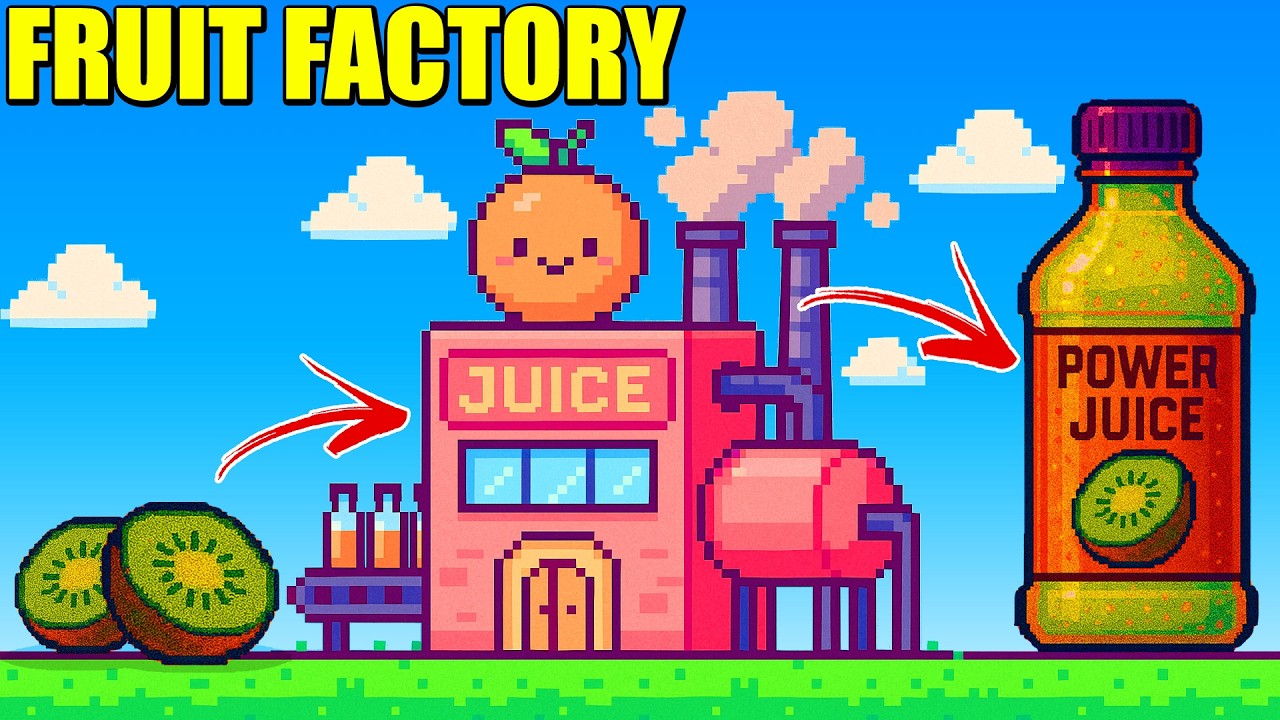 FABRICO EL ZUMO MÁS CARO DEL PLANETA en Fruit Factory - YouTube