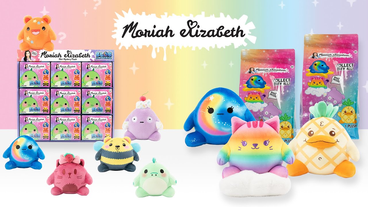 Moriah Elizabeth - Blob Universe Promo | Mystery Plush Collection - YouTube