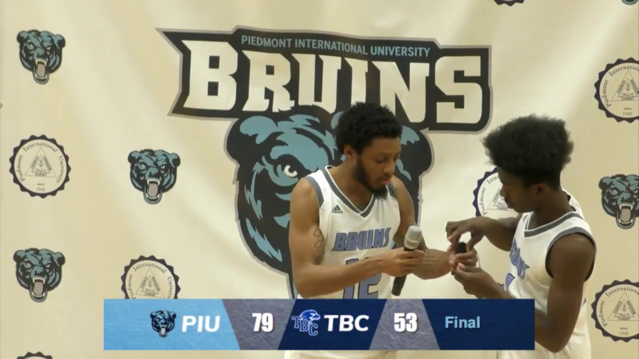 PIU Men's Basketball 2018-2019 - YouTube