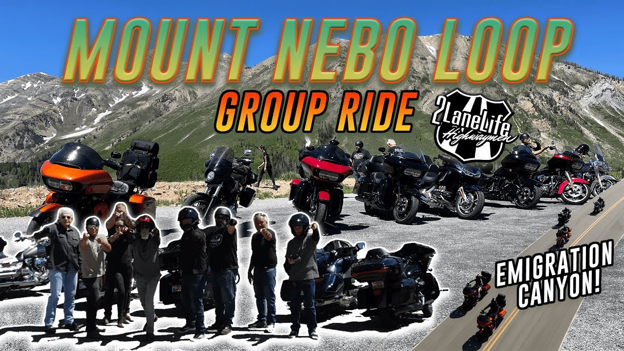 Mount Nebo Loop | Group Motorcycle Ride | Payson, UT to Salt Lake City ...