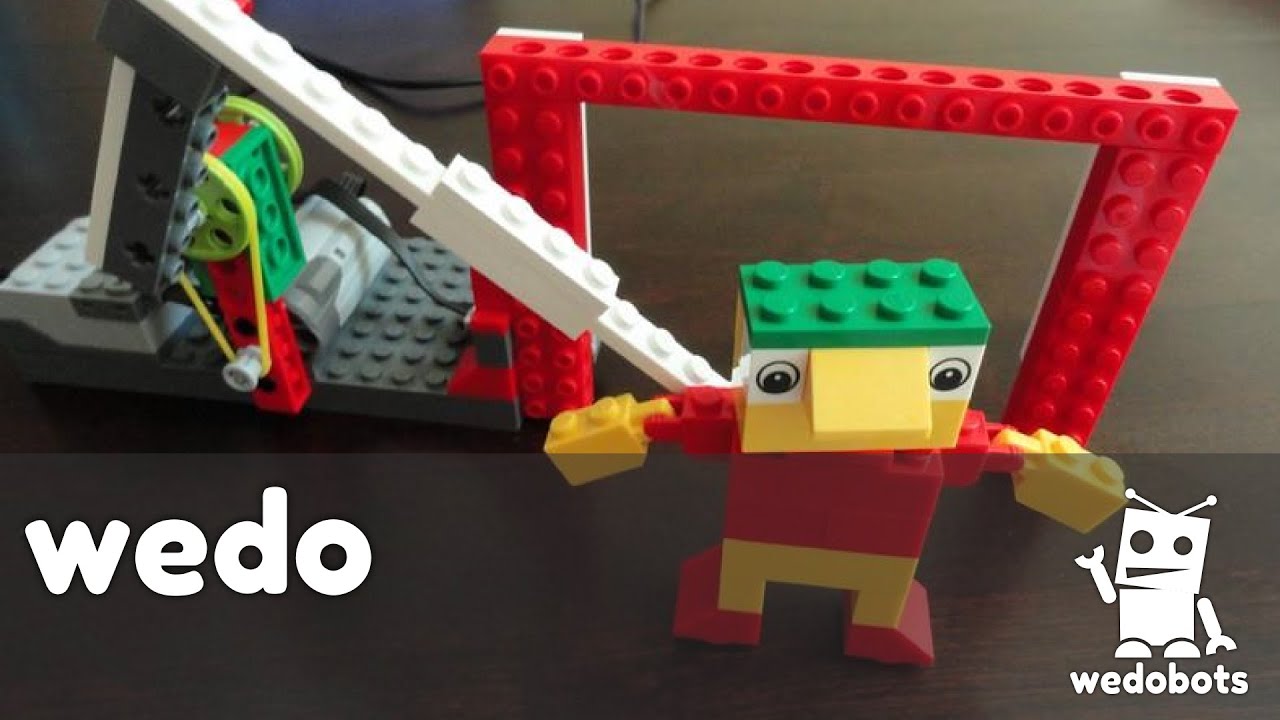 wedobots: Goal Keeper 2 with LEGO® WeDo™ bricks - YouTube
