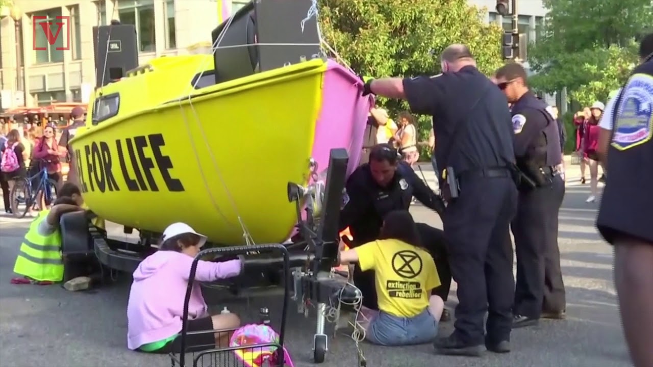 Climate Change Activists Create Gridlock in DC as UN Meets for Climate ...