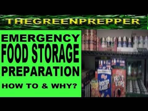 EMERGENCY Food Storage Preparation HOW TO & WHY - Doomsday Preppers ...