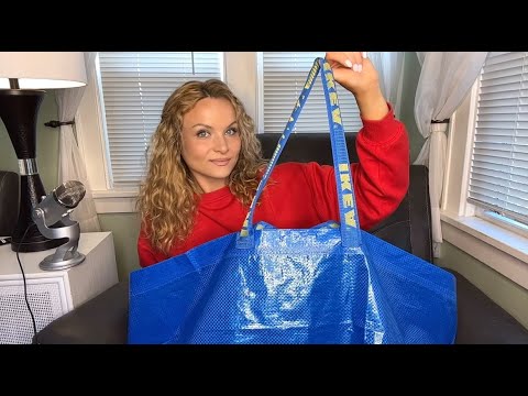 ASMR IKEA Haul: Tapping, Scratching, and Whispering through Amazing ...
